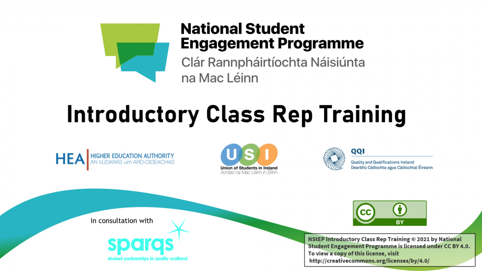Introductory Class Rep Training Materials | NStEP